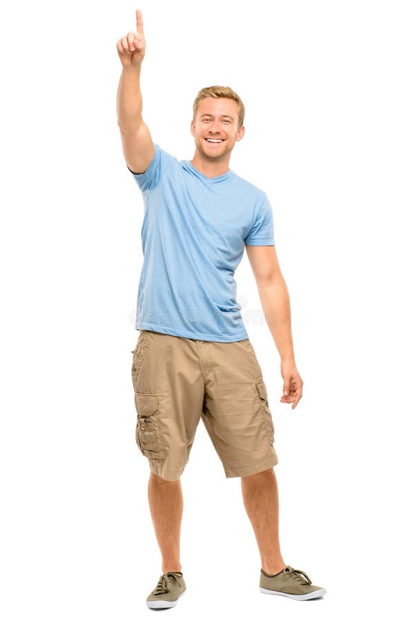 41,426 Happy Man Pointing Isolated White Stock Photos - Free & Royalty ...