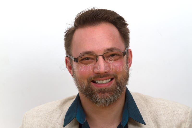 Happy Man stock photo. Image of isolated, happiness - 111679946