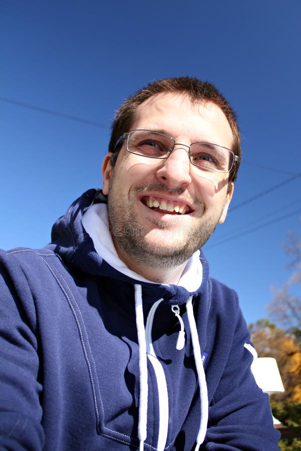 Happy man portrait stock image. Image of joyful, face - 53216087