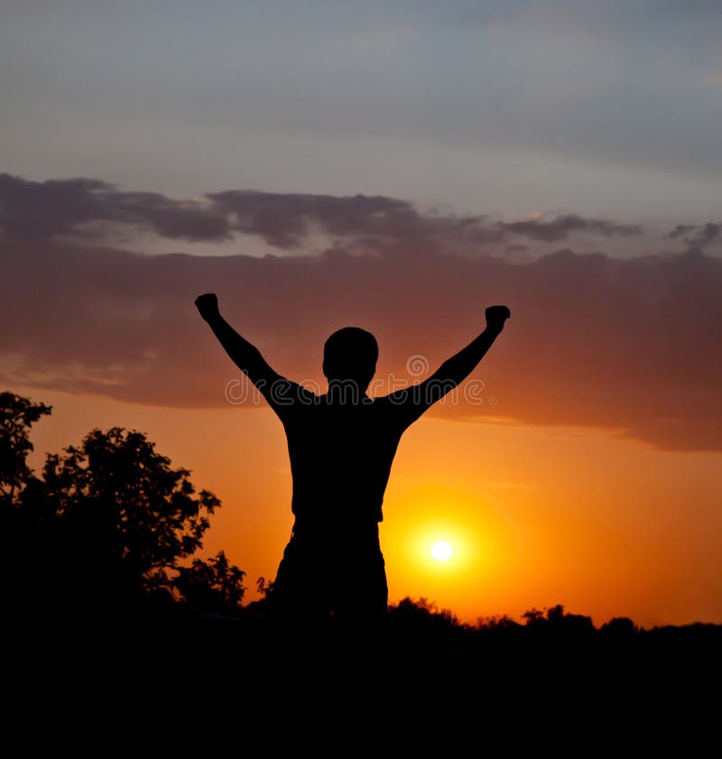 Worship and praise stock image. Image of lifestyle, gratitude - 42264053