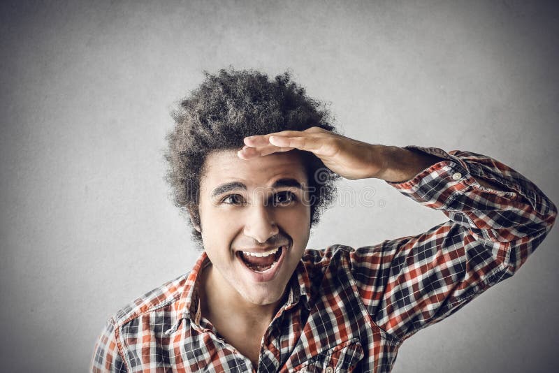 Happy man smiling stock image. Image of smiling, portrait - 46727469