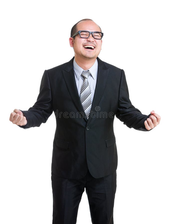 Happy manager stock image. Image of handsome, celebrate - 41169427