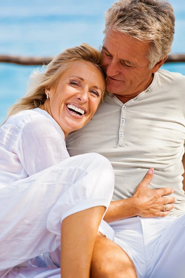 Happy mature couple stock photo. Image of couple, copyspace - 17908786
