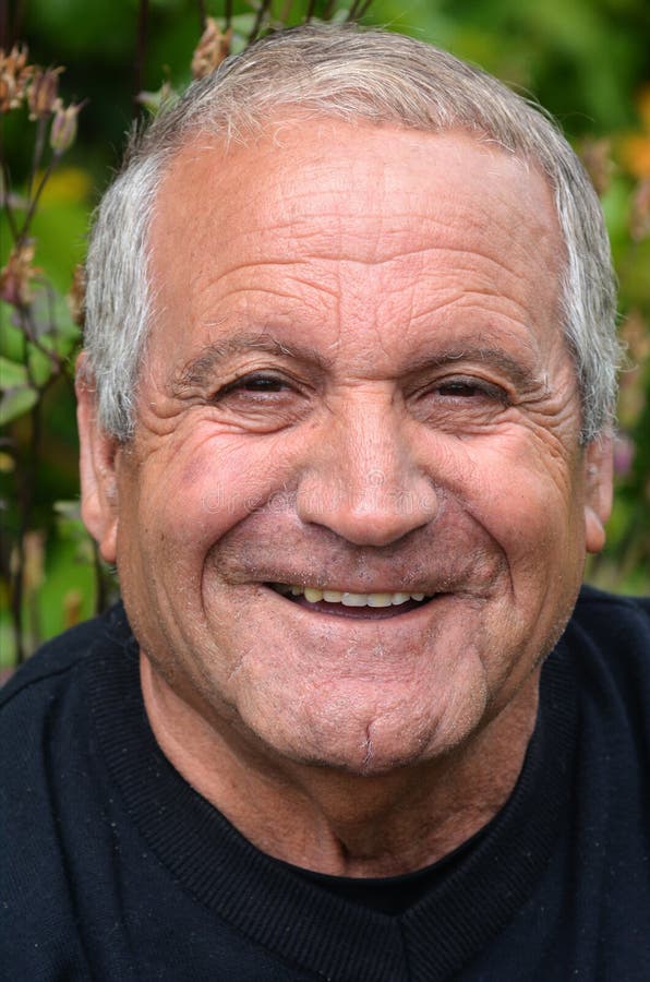 Face of One Mature Adult Confident Man Stock Image - Image of masculine ...