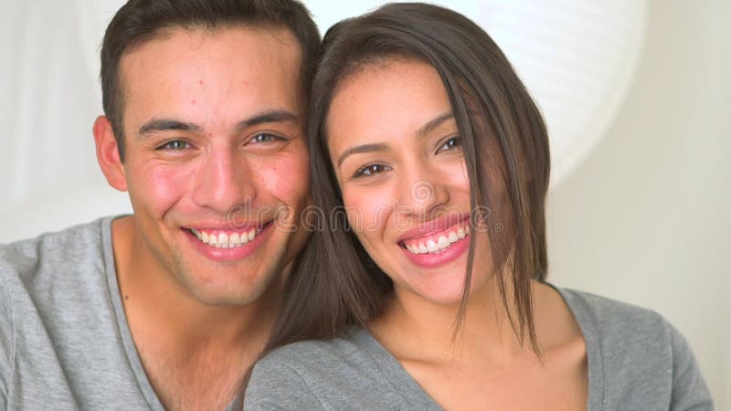 Happy Mexican Couple Smiling Stock Video - Video of happy, female ...