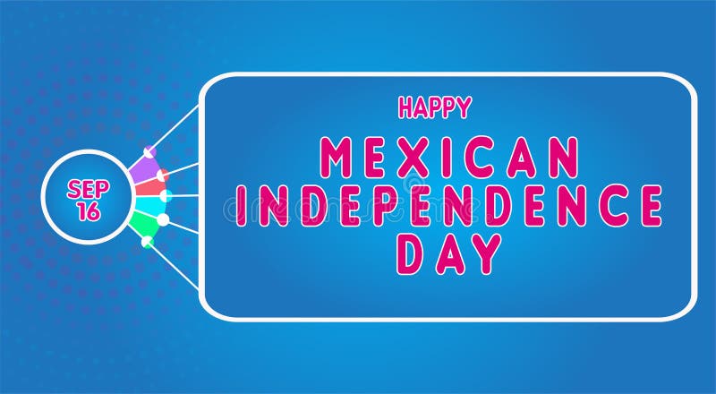 Happy Mexican Independence Day, September 16. Calendar of September ...