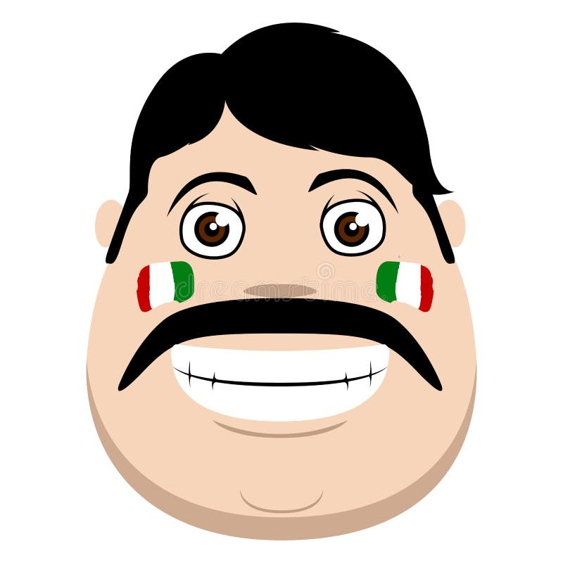 Happy mexican man stock vector. Illustration of isolated - 141820086