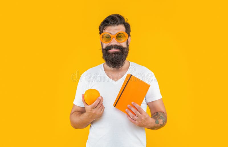 Happy Millennial Man with Coffee Isolated on White. Millennial Man with ...