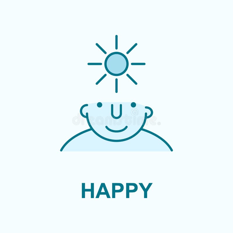 Happy Mind Happy Life Hand Lettering Positive Quote, Calligraphy Stock ...