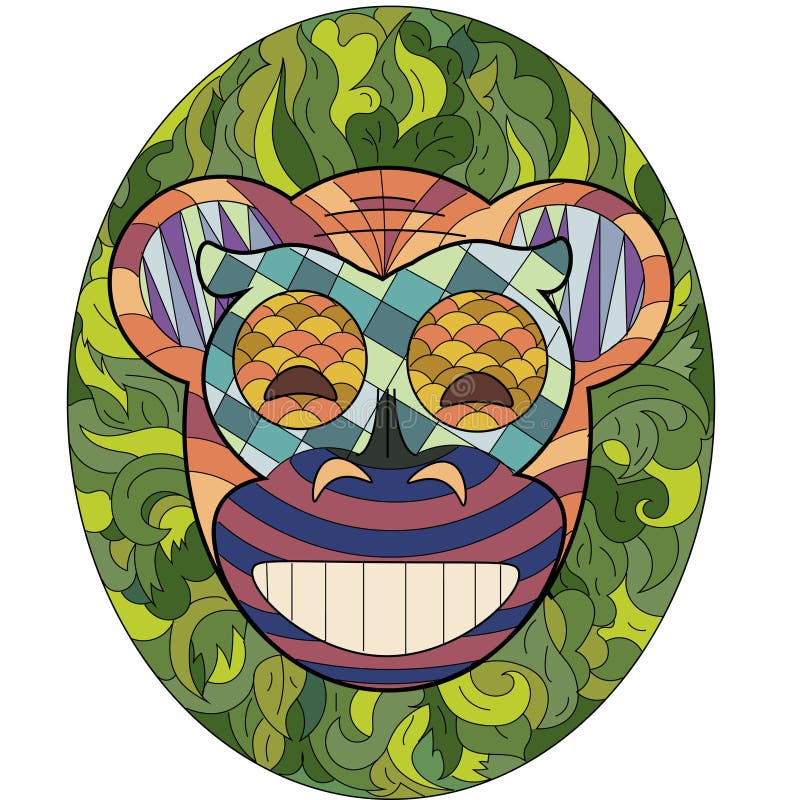 Monkey Mask Stock Illustrations – 1,086 Monkey Mask Stock Illustrations ...