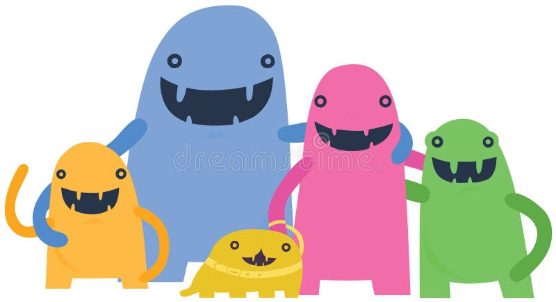 Mother Monster Clipart