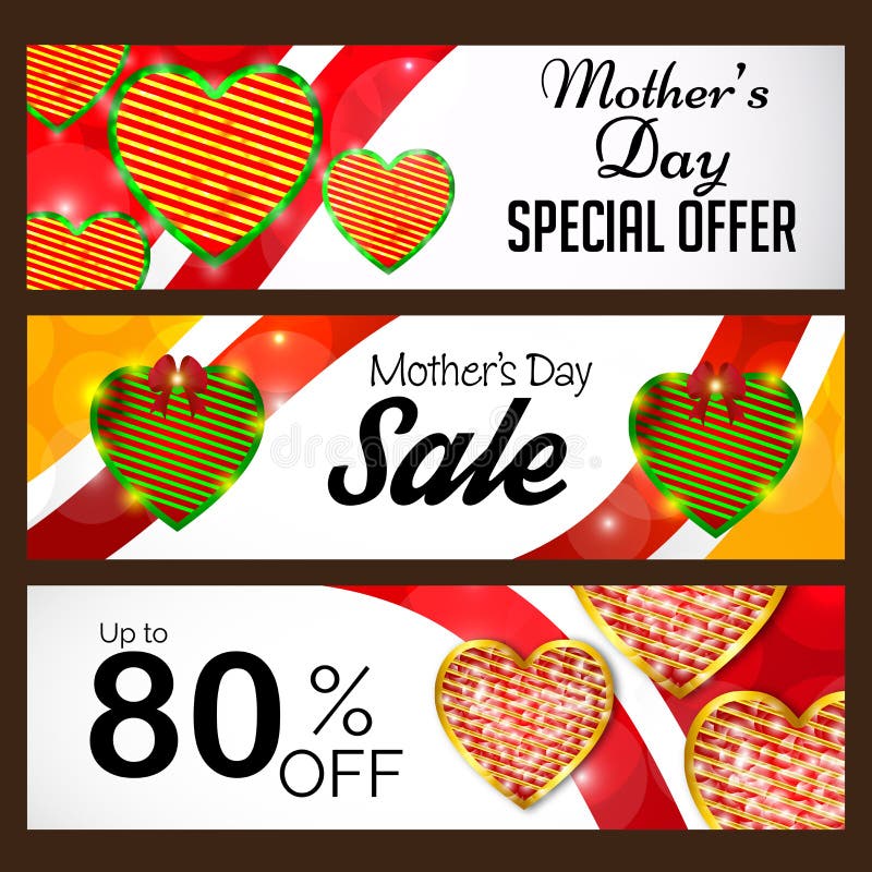 Happy Mothers Day stock illustration. Illustration of family - 69816932