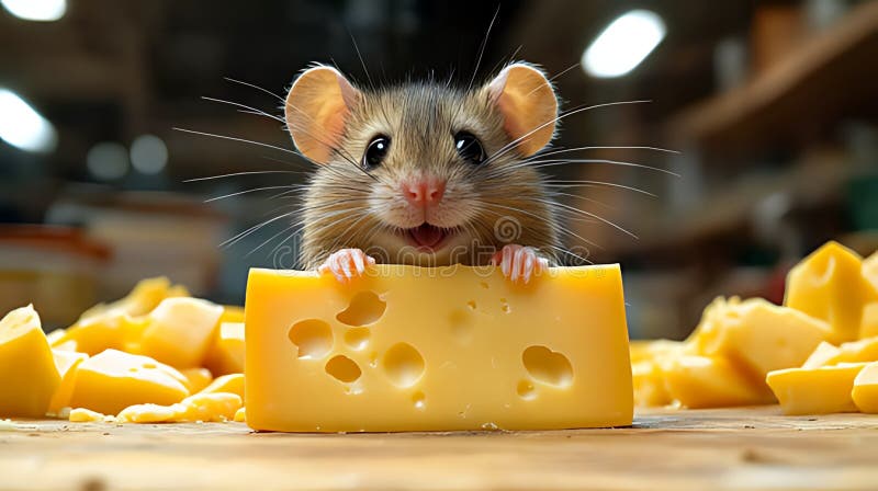 The Happy Mouse is Dancing and Wearing the Cheongsam Stock Vector ...