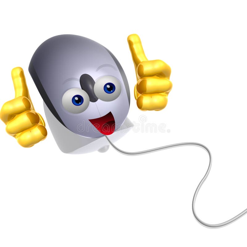 Happy mouse stock vector. Illustration of small, playful - 12468138