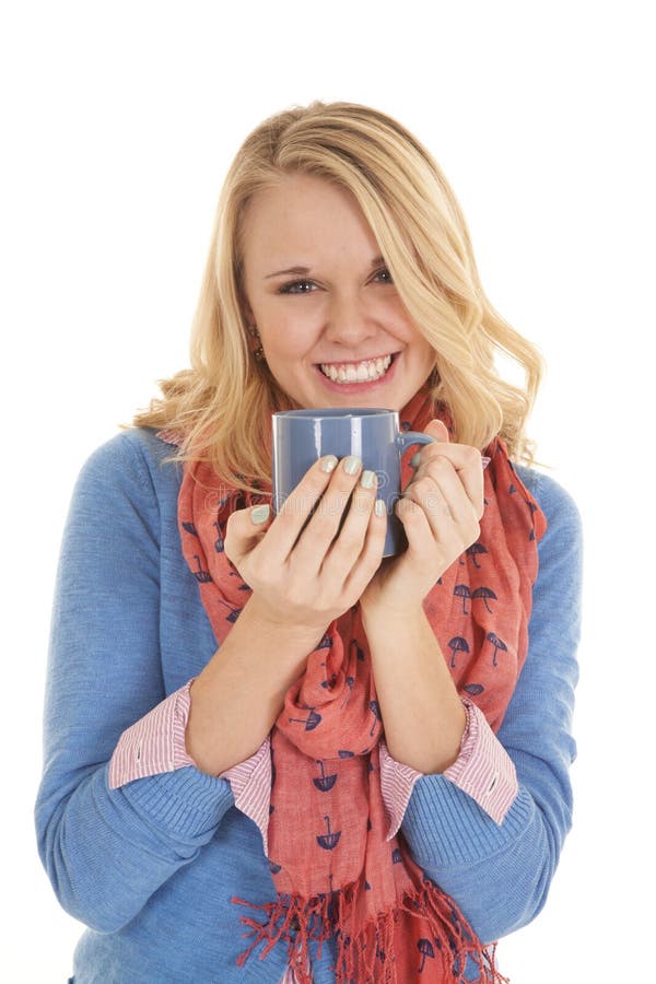 Happy mug stock image. Image of beautiful, female, long - 28909193