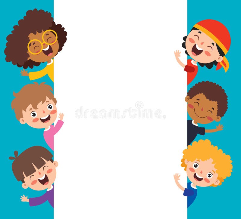Multi Racial Children Playing Stock Illustrations – 106 Multi Racial ...