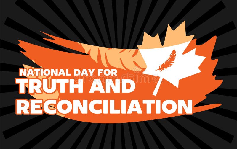Happy National Day for Truth and Reconciliation Stock Vector ...