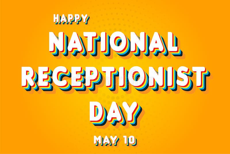 National Receptionist Day Stock Illustrations – 141 National ...