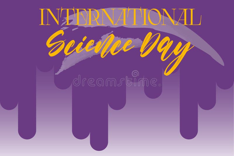 Happy National Science Day Background with Modern, Geometric ...