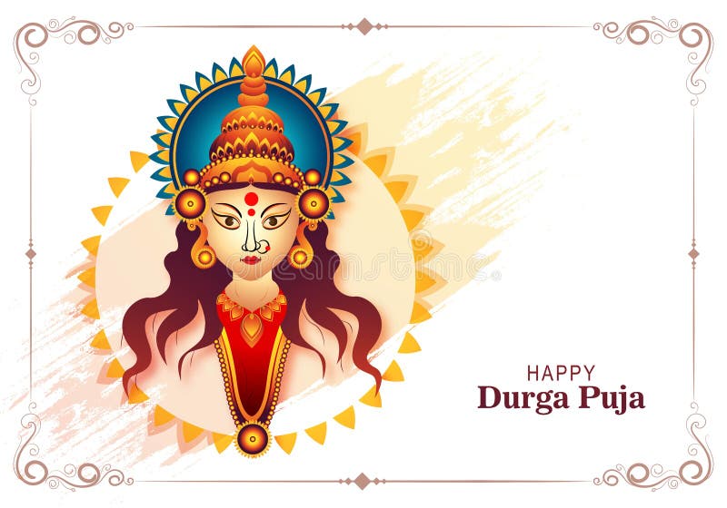 Durga Pooja Face Stock Illustrations – 960 Durga Pooja Face Stock ...