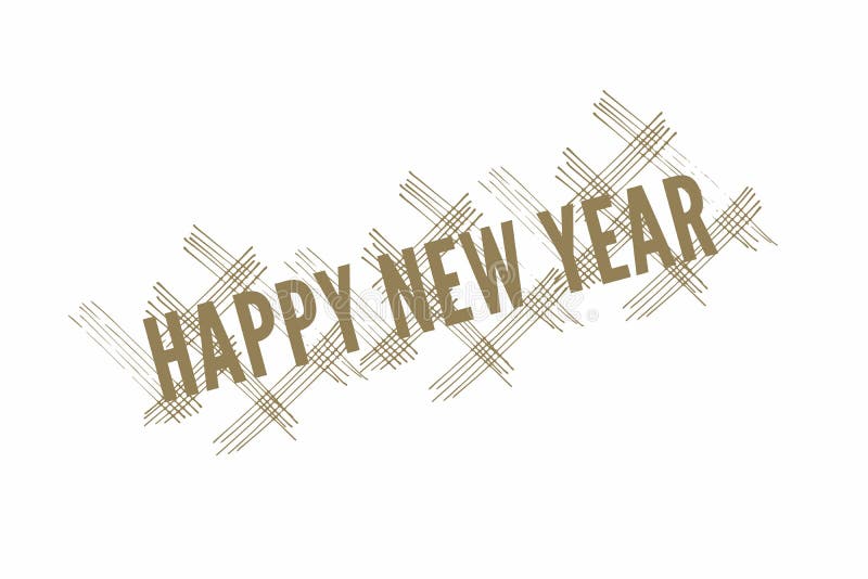 Happy new yea stock illustration. Illustration of poster - 232925991