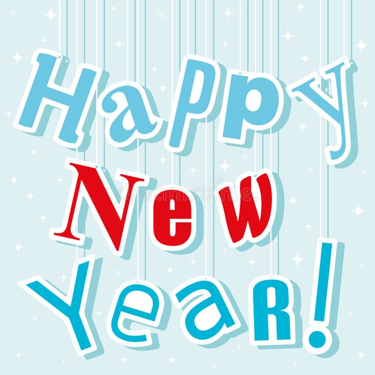 Colorful New Year Stock Illustrations – 288,333 Colorful New Year Stock ...