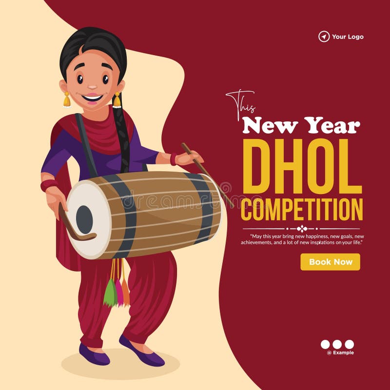Dhol Competition Stock Illustrations – 25 Dhol Competition Stock ...
