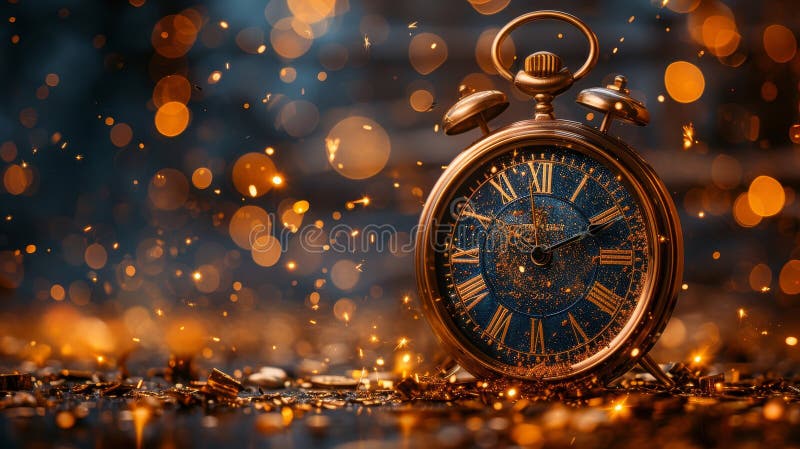 2024 Happy New Year - Abstract Defocused Background of a Firework ...