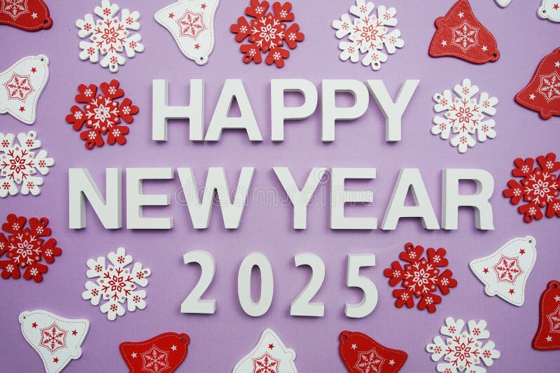 Happy New Year 2025 Purple Stock Photos - Free & Royalty-Free Stock ...