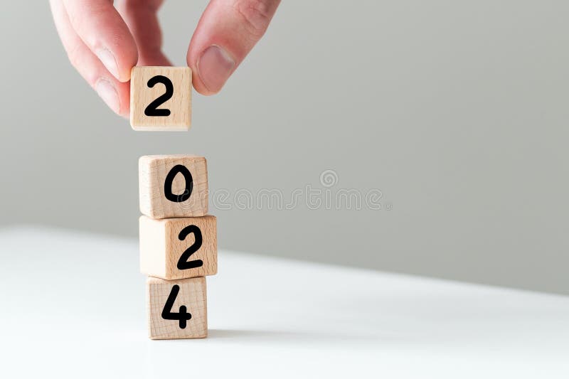 2024 Numbers. Business Person Work on Phone Stock Photo - Image of ...