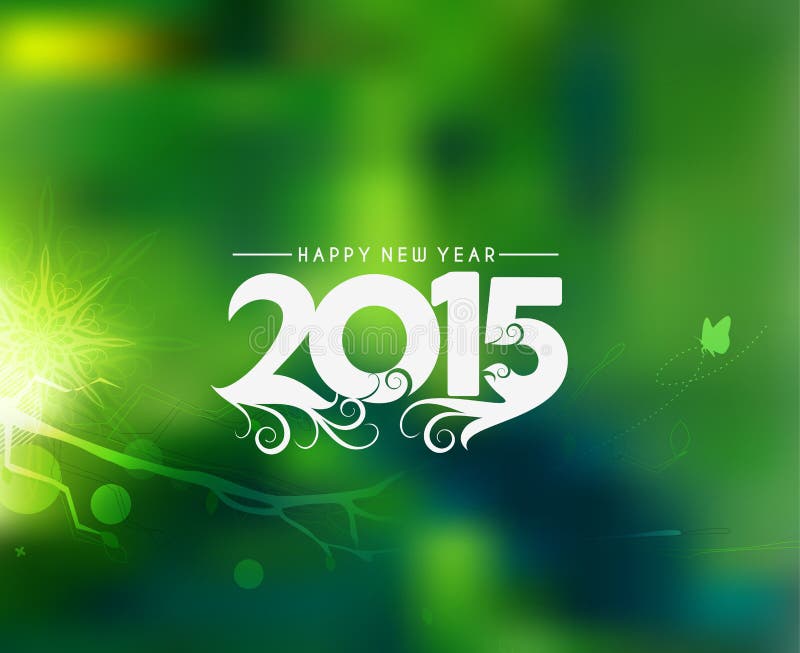 Happy New Year 2015 Background Stock Vector - Illustration of event ...