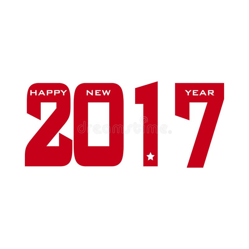 HAPPY NEW YEAR 2017 Background. Stock Vector - Illustration of creative ...