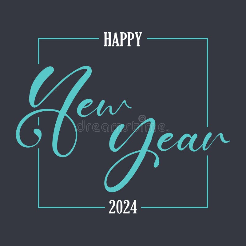 2024 Happy New Year Border Stock Illustrations – 1,930 2024 Happy New ...