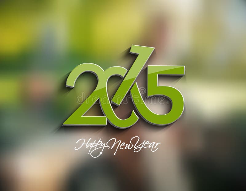Happy New Year 2015 Background Stock Vector - Illustration of poster ...