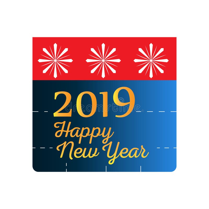 Happy new year banner stock vector. Illustration of decoration - 130350847