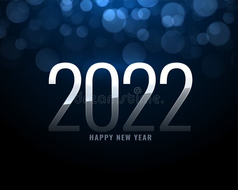 2022 Happy New Year Bokeh Background Design Stock Vector - Illustration ... 2022 Happy New Year Bokeh Background Design Stock Vector - Illustration ...