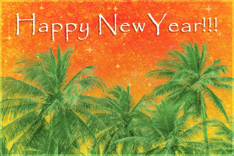 Happy New Year Design Background Stock Illustration - Illustration of ...