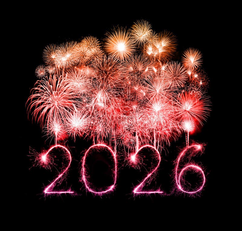 281 Happy New Year 2026 Celebration Festive Fireworks Stock Photos ...