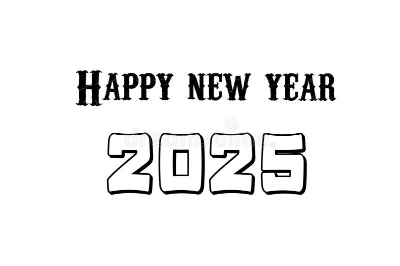 Happy New Year Forward for Next Stock Illustration - Illustration of ...