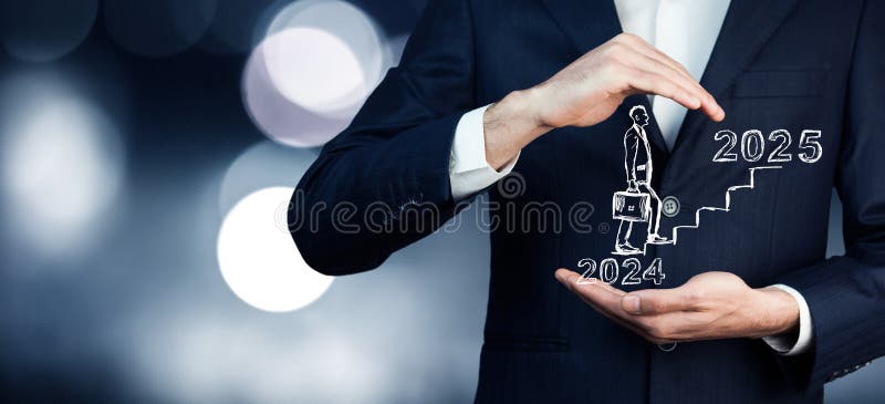 Happy New Year 2025. 2025 Goal Planning Stock Image - Image of strategy ...