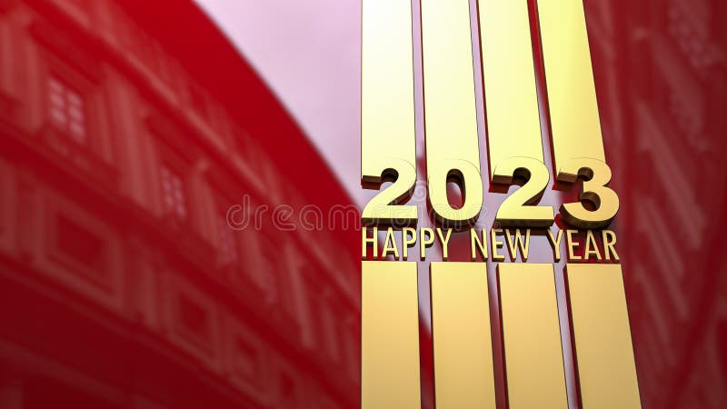 Happy New Year 2023 Red Stock Illustrations – 15,139 Happy New Year ...