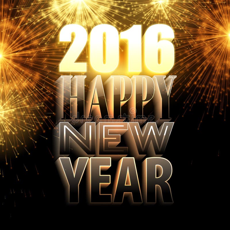 New year 2016 stock illustration. Illustration of calendar - 60547737