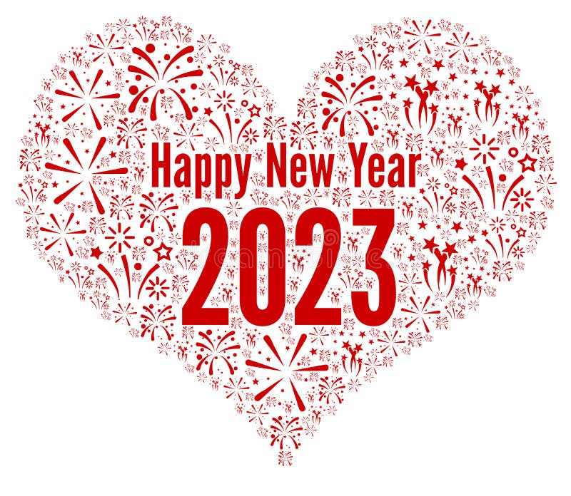 Happy new year 2023 icon stock illustration. Illustration of icon ...