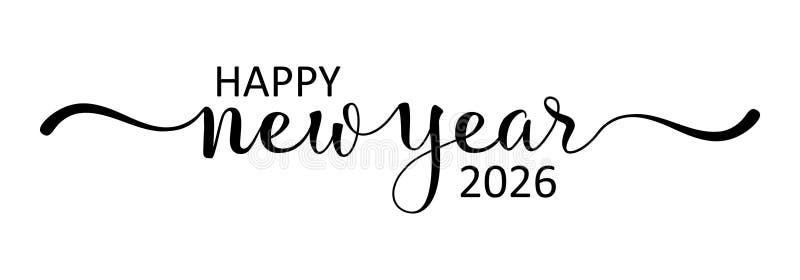 Happy New Year 2026 Stock Illustrations – 28,065 Happy New Year 2026 ...