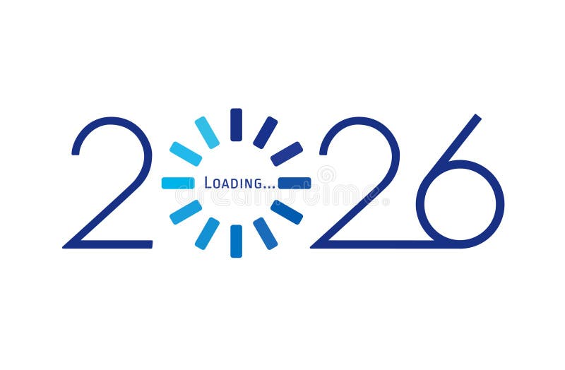 2026 Happy New Year Black Color Vector, 2026 Number Design, 2026 Year ...