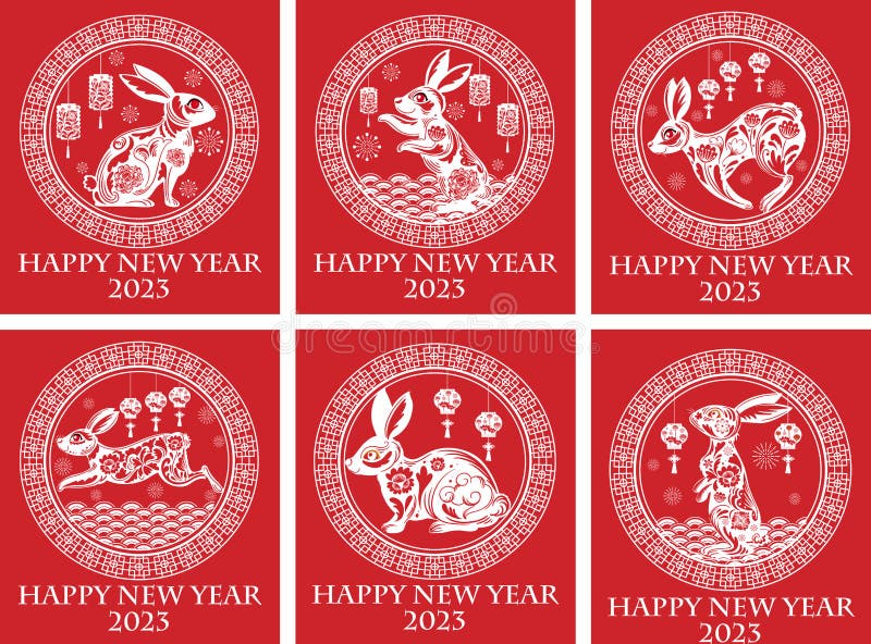 Year Rabbit Stencil Stock Illustrations – 126 Year Rabbit Stencil Stock ...