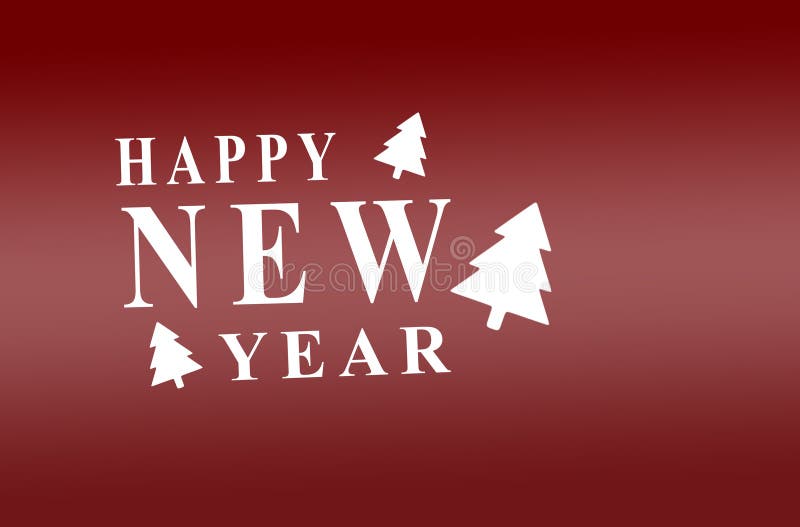 Happy New Year. Red Background Stock Photo - Image of graphic, 2021: ...