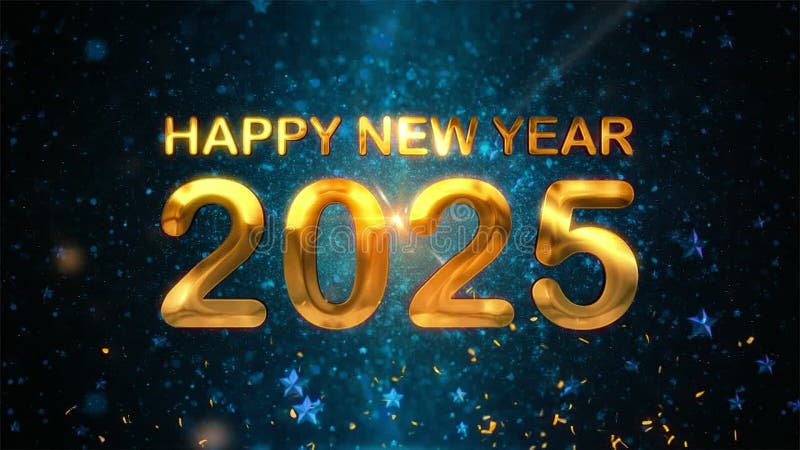 Countdown, Happy New Year 2025. 30 Seconds. Vertical Stock Video ...