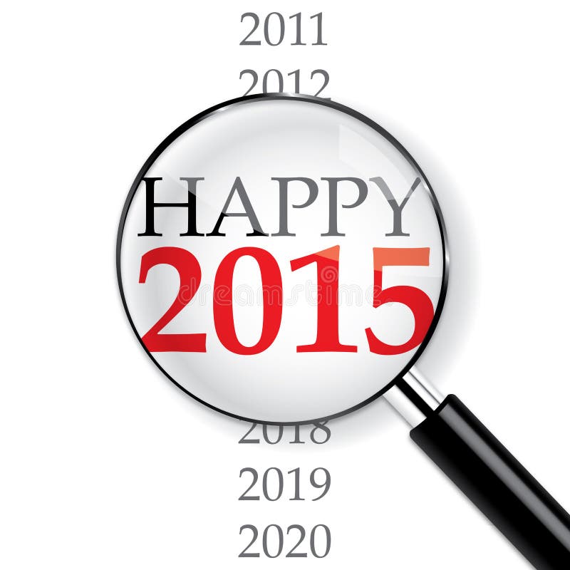 Happy 2015 stock vector. Illustration of text, font, logo - 47369013