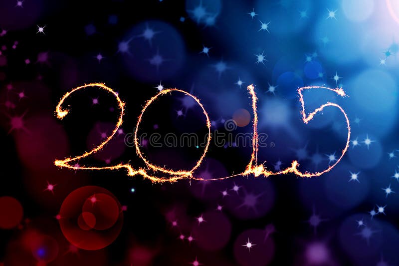 Happy new Year 2015 stock vector. Illustration of card - 44149453